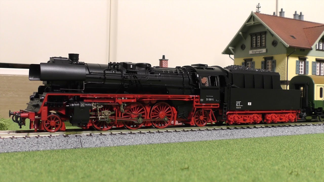 ROCO 63231 DR 35 1081-5 ESU LokSound V5.0 - YouTube