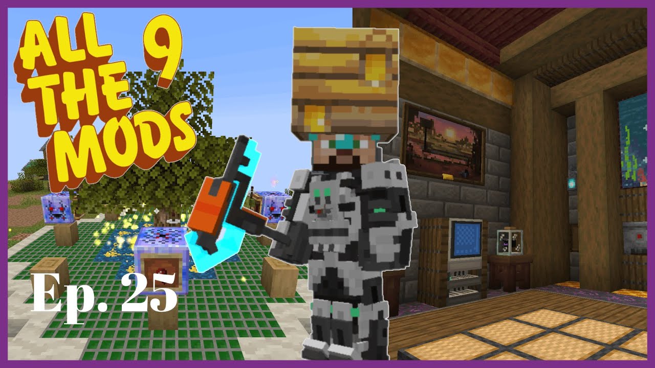 All The Mods 9 - Ep25 - Super Highly Productive Useless Bees - YouTube