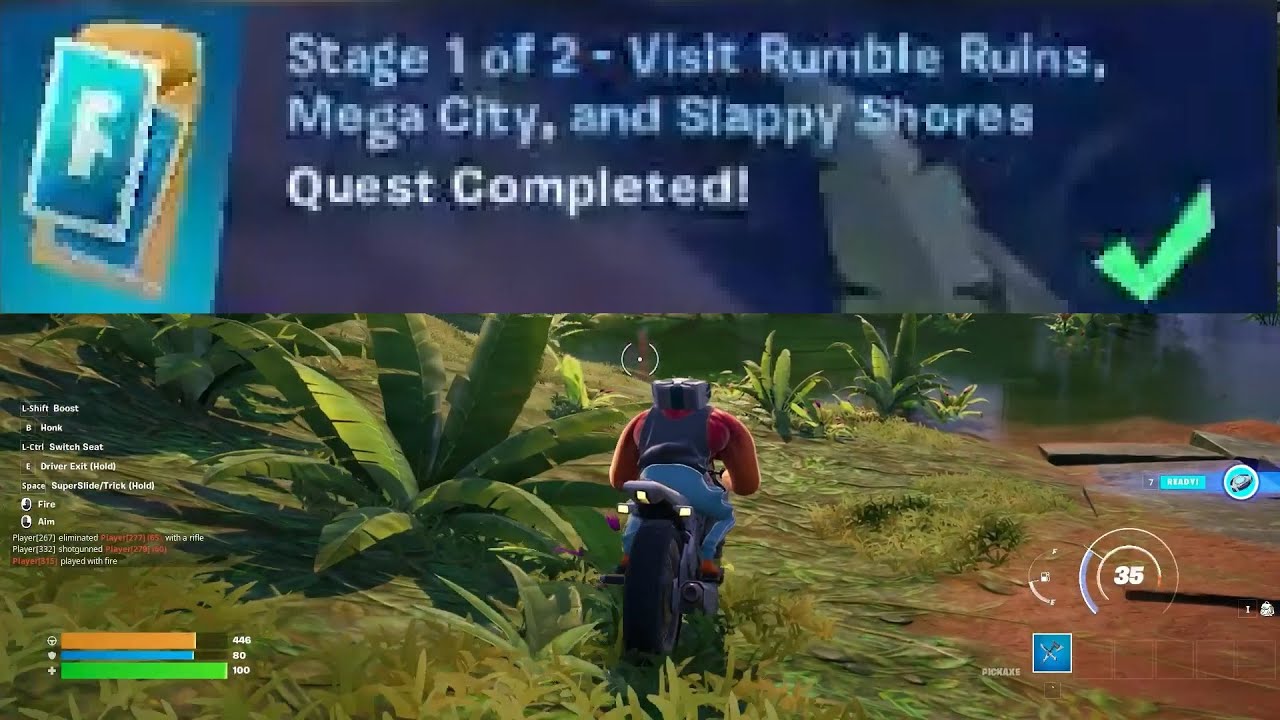 Visit Rumble Ruins, Mega City, and Slappy Shores Fortnite - YouTube