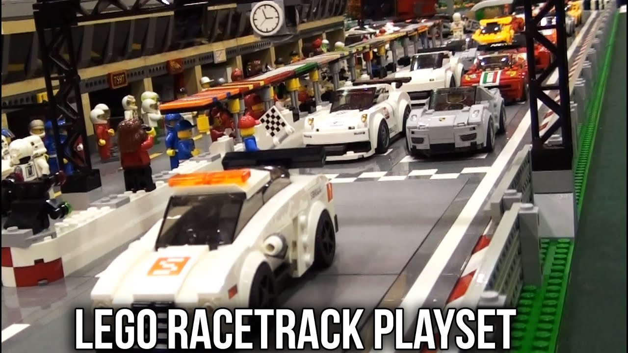 Lego Race Track Playset with Star Wars Easter Egg | Oeiras Brincka ...