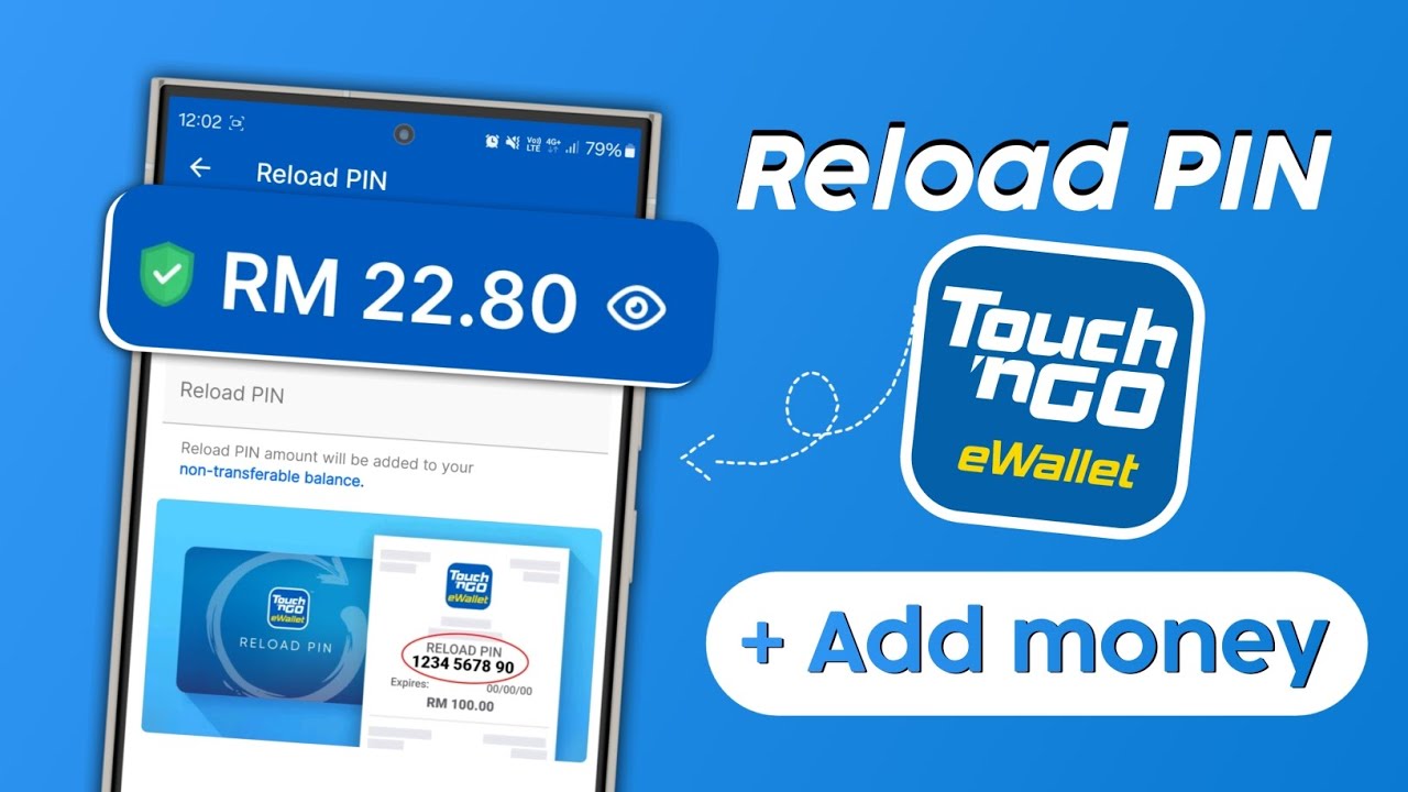 How To Add Money Touch N Go ewallet | Reload touch n go ewallet - YouTube