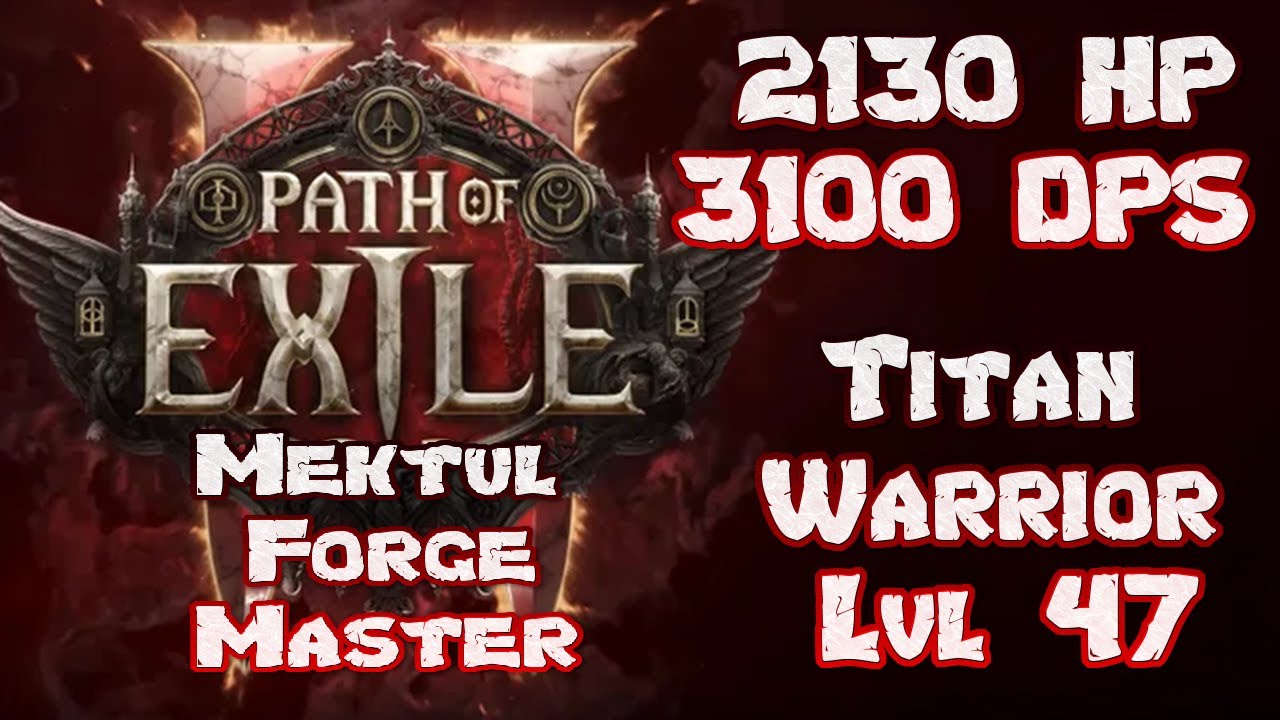 Titan Warrior - Mektul Forgemaster Boss Fight - Path of Exile 2 Beta ...