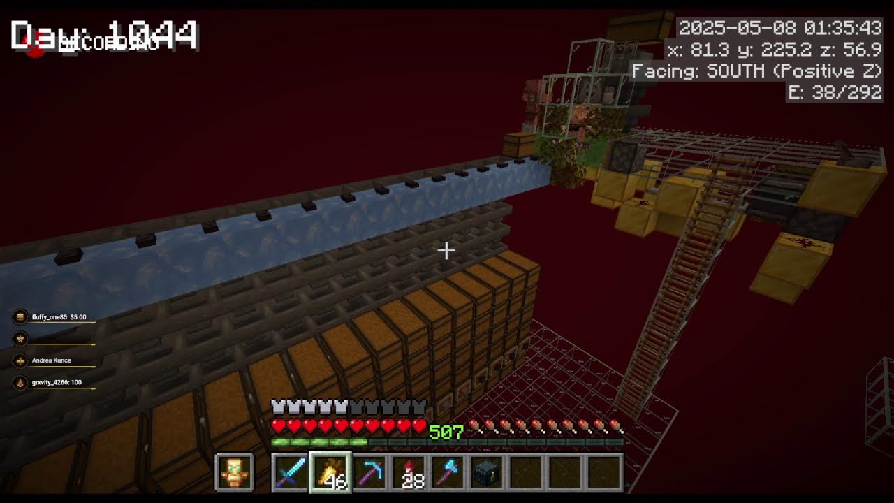 Minecraft forever world, Obby grind AFK ( this is for record keeping ...