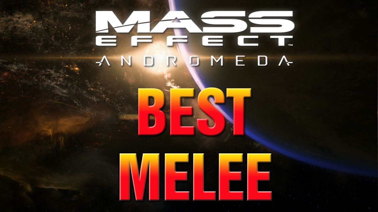 Mass Effect Andromeda BEST Melee Weapon! Ultra Rare Asari Sword Vs Kett ...