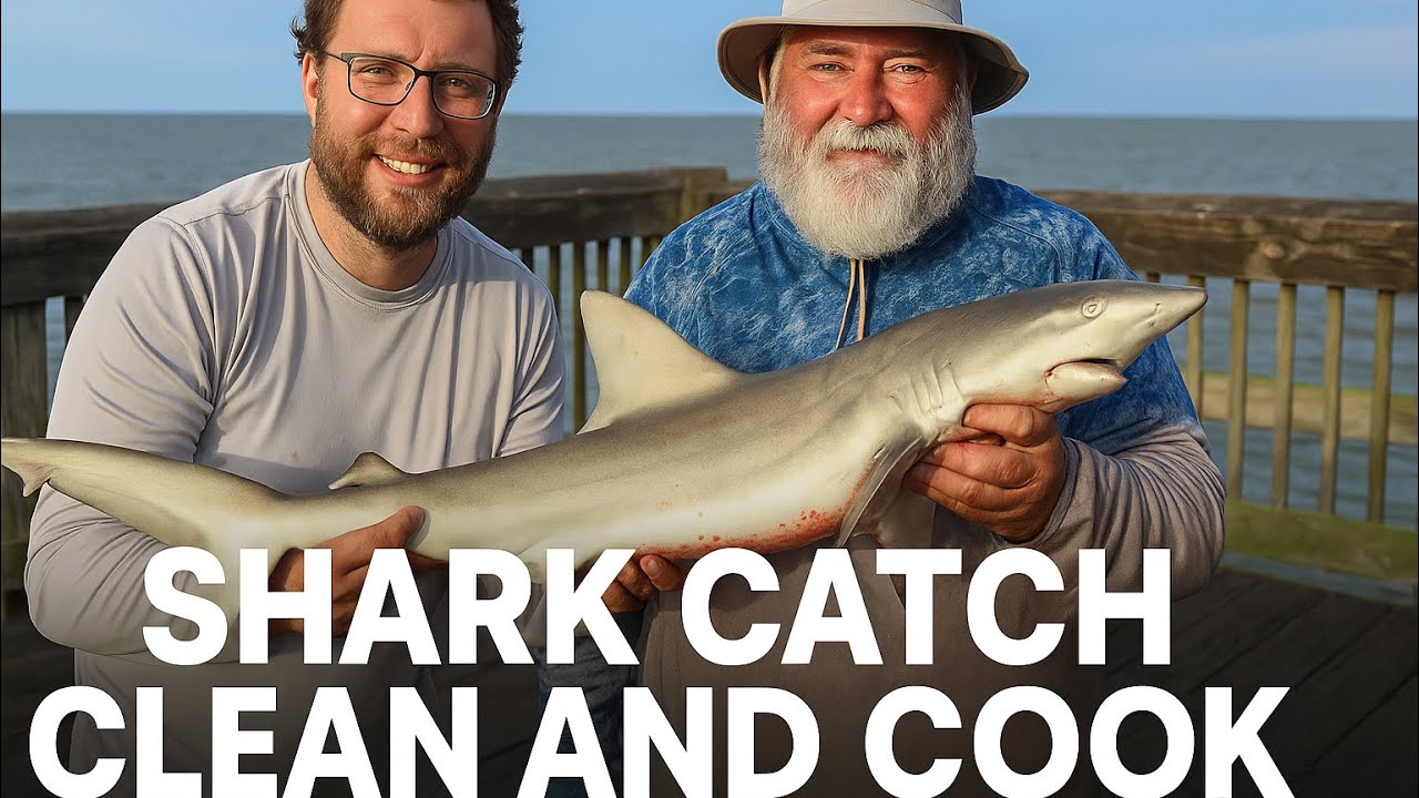 Tybee Island Shark Catch & Cook! | Atlantic Sharpnose Shark 2025 - YouTube