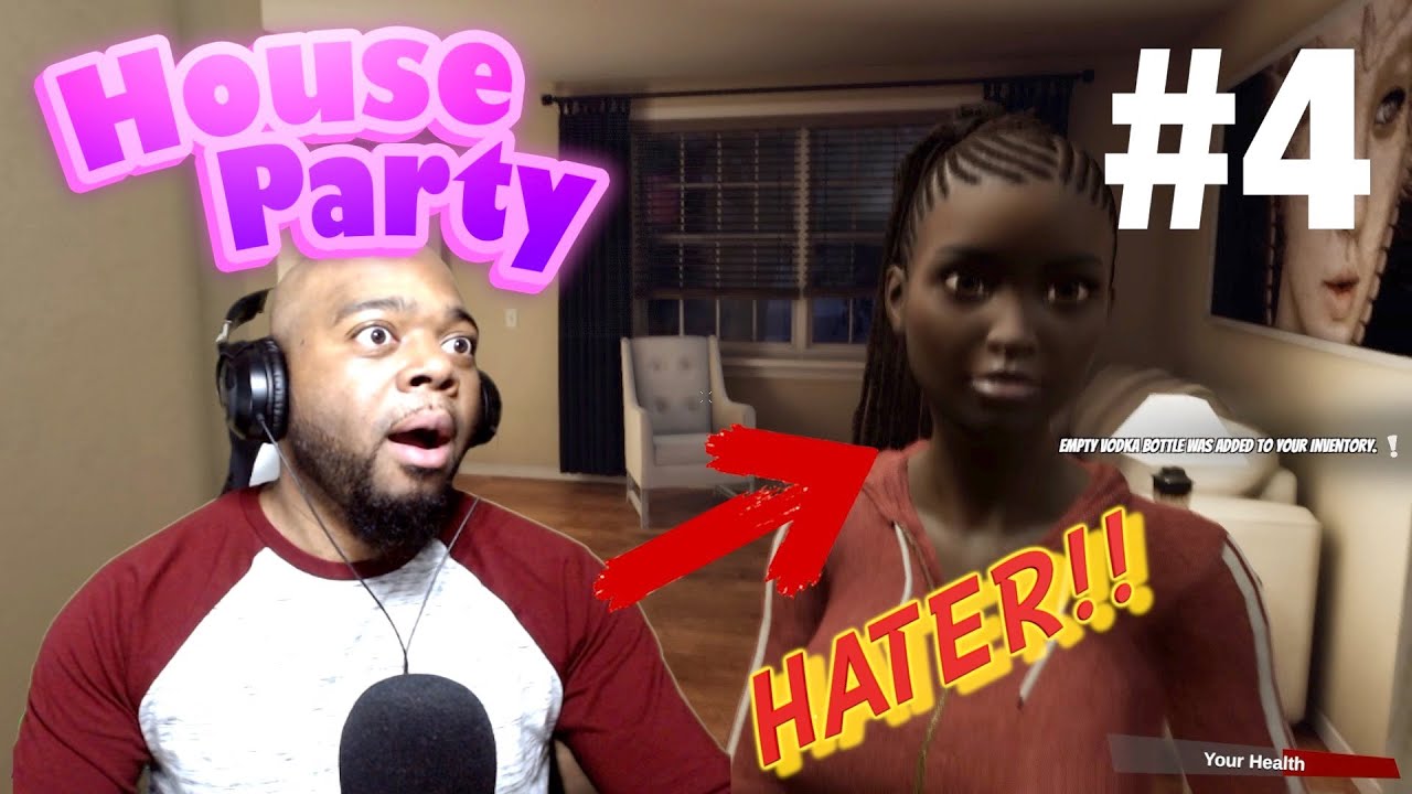 ME AND LEAH DUKE IT OUT | HOUSE PARTY GAMEPLAY #4 - YouTube