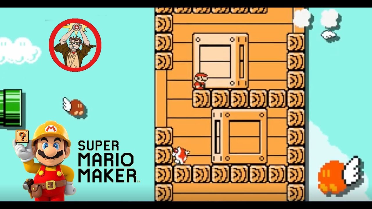 Super Mario Maker: Beam Me Up! - YouTube