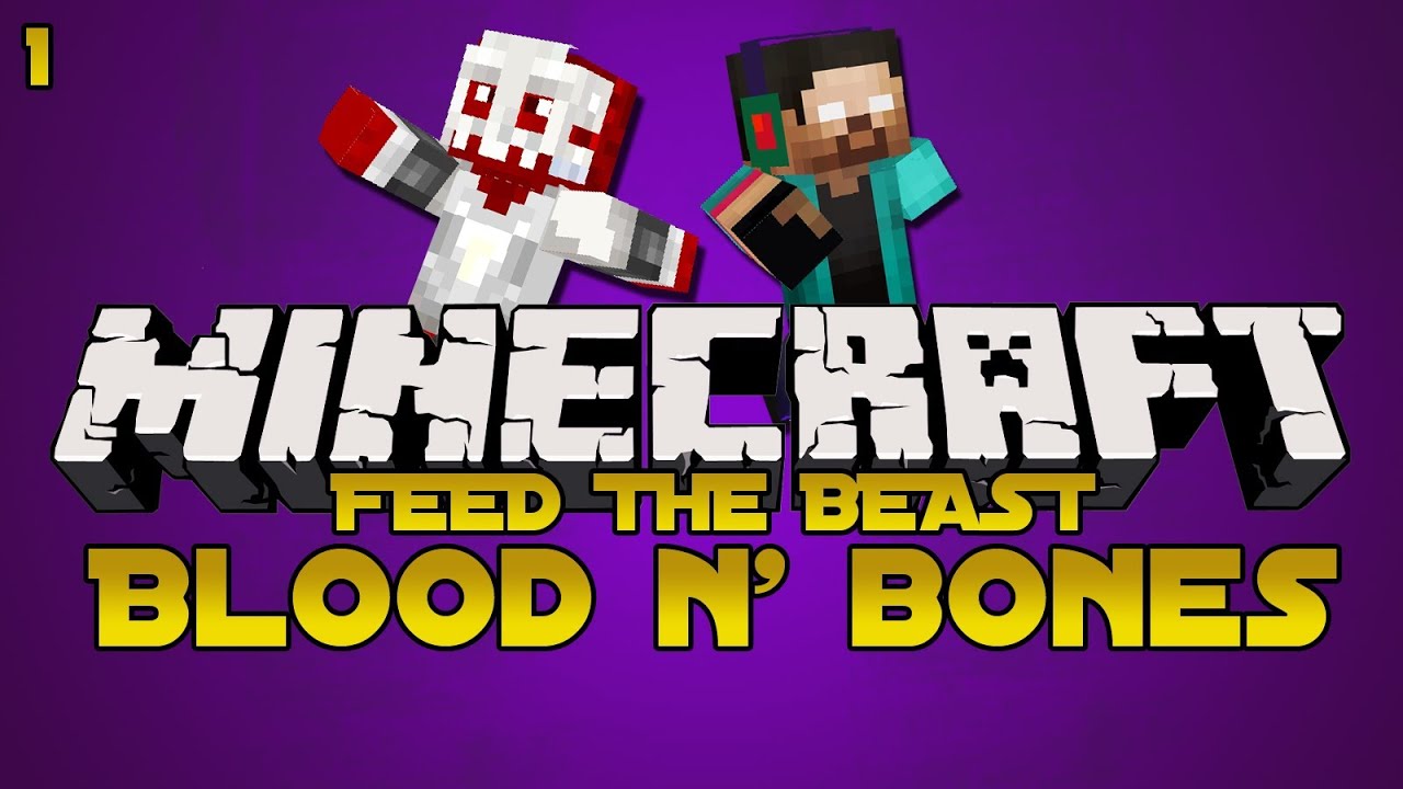 Minecraft FTB - Blood'n'Bones - Ep01 - Ft.VytautasMGP - YouTube