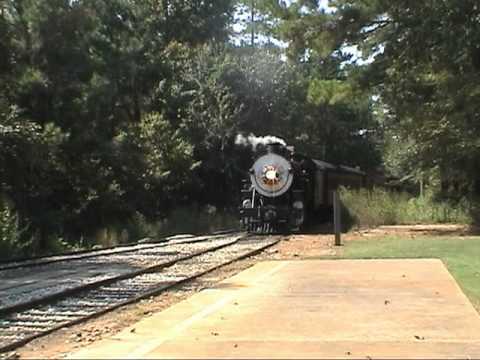 TSRR #300 arriving at Rusk Depot - YouTube