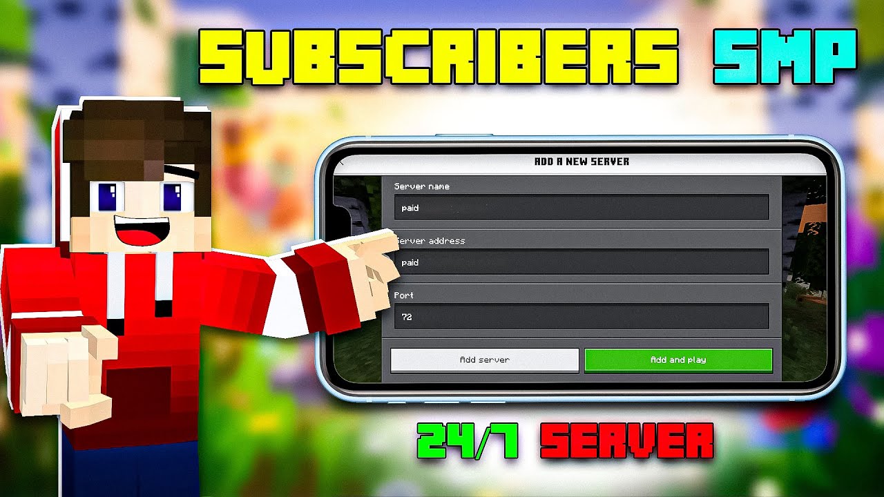 How to Join My 24/7 Minecraft Server on Java + Bedrock! (Full Guide ...
