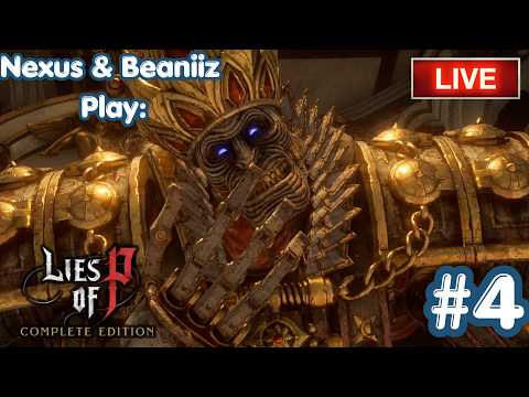 Forcing My Friend to fight ROMEO! | Lies of P Co-op With @beaniizvt