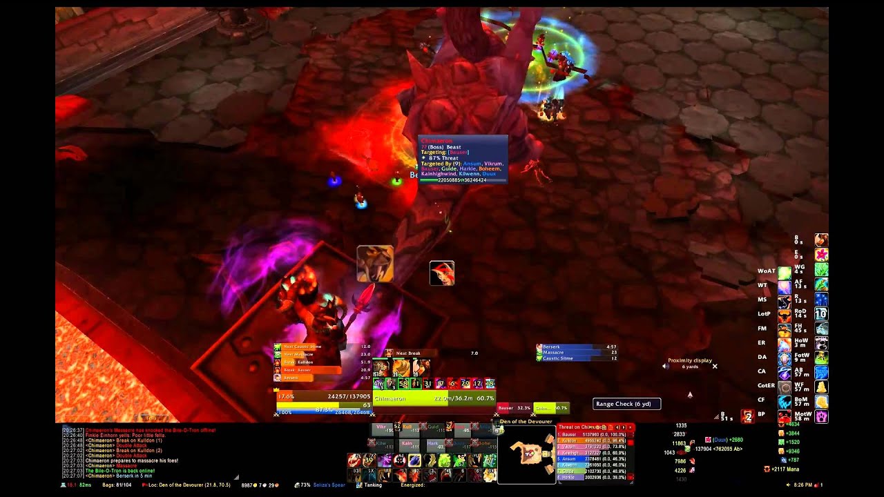 A Guide to Heroic Chimaeron [VOX] (BWD) - YouTube