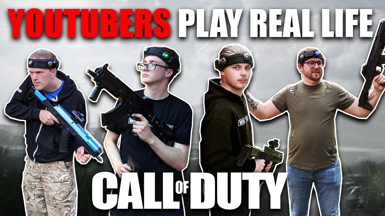 We Play CALL OF DUTY In Real Life! - YouTube