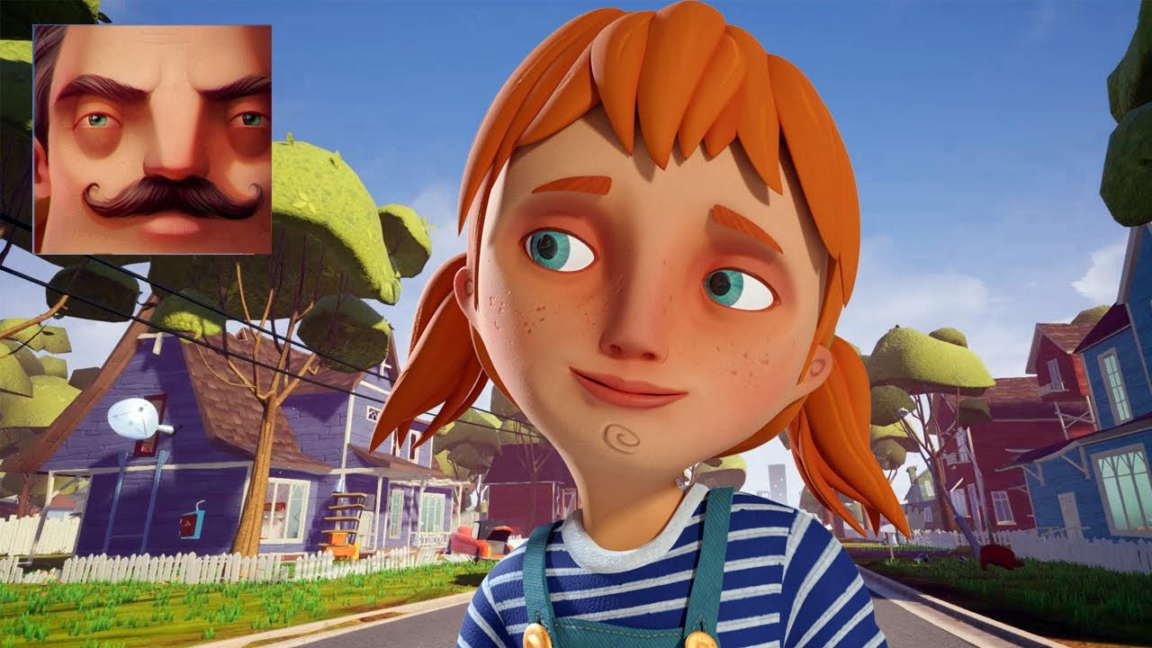 Hello Neighbor - My New Neighbor Baby Mya Act 2 Door Gameplay ...