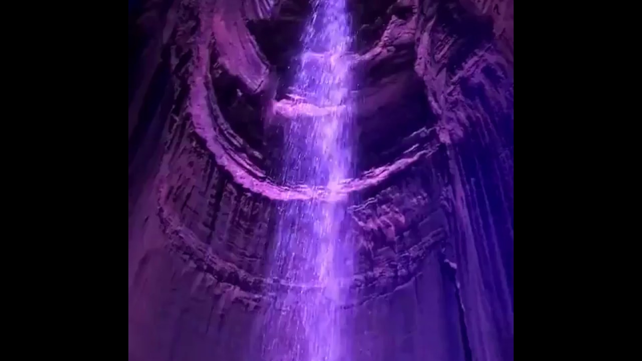 Ruby Falls Underground Waterfall - Lookout Mountain, TN - YouTube