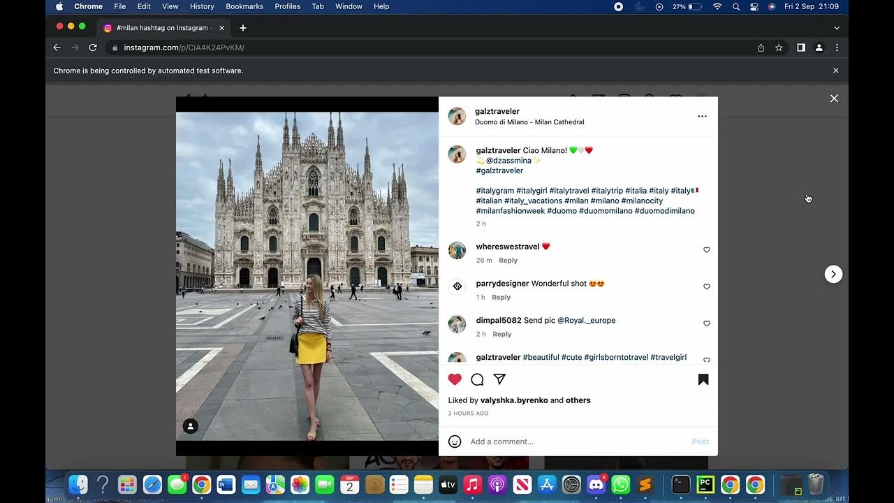 Python Instagram Automation Tool with Selenium Webdriver - YouTube