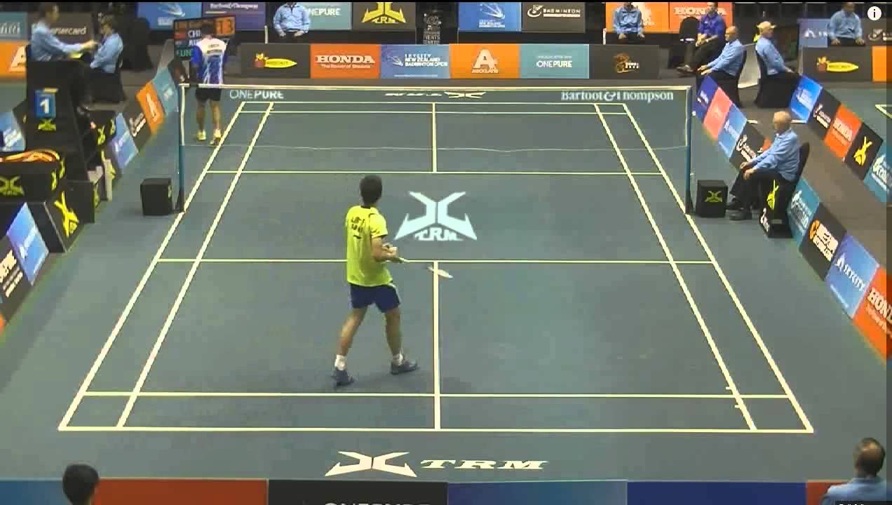 2015 SKYCITY New Zealand Open R32 [MS] LIN Gui Pu vs James EUNSON ...
