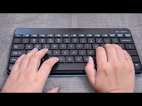 ASMR ~ Keyboard Typing | Pressing random keys (fast) - YouTube