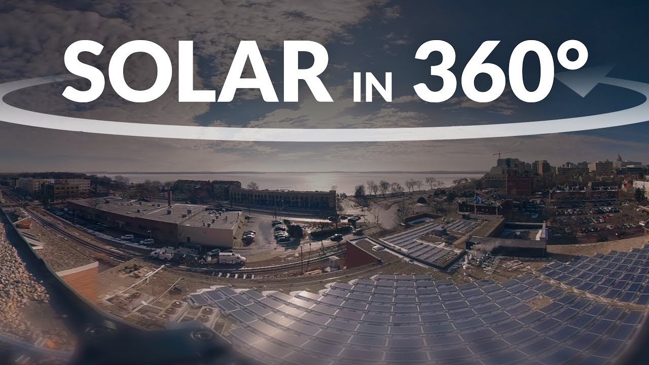 360° View of Solar Power at MGE - YouTube