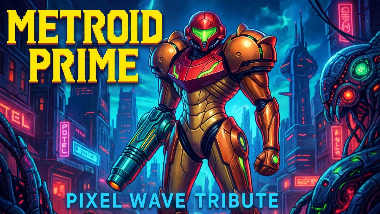Metroid Prime · Phazon Core – Heavy Dark Synthwave Tribute (Pixel Wave ...