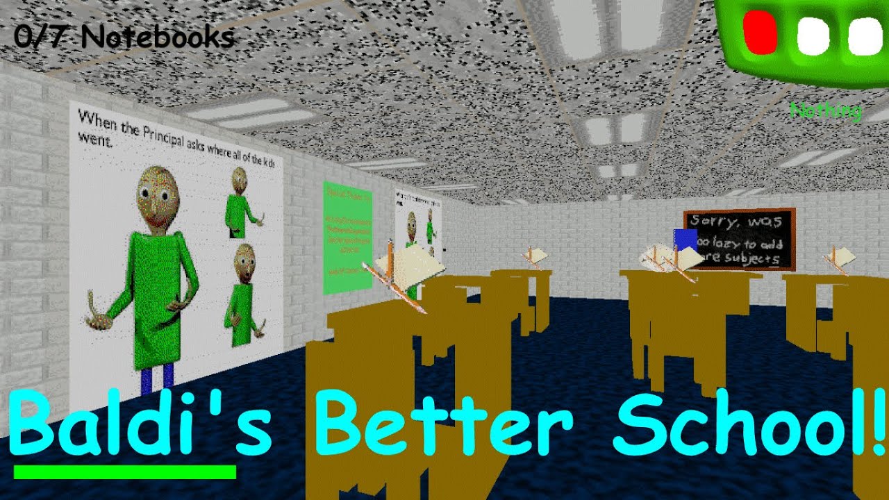 Baldi's Basics Moded - Baldi's Better Decompile - V.1.3.2 - YouTube