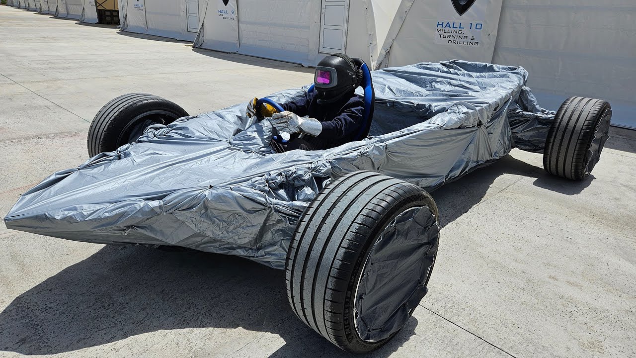 ALIENO pilot tested the cockpit of first prototype of ALIENO hypercar ...