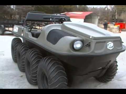 Argo 650 8x8 All Wheel Drive HUV - YouTube