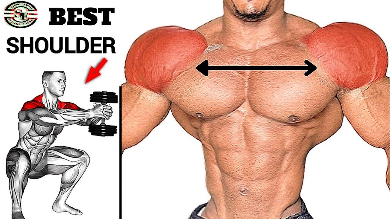 HOW TO TRAIN SHOULDER WITH DUMBBELLS/Shoulder exercises - YouTube