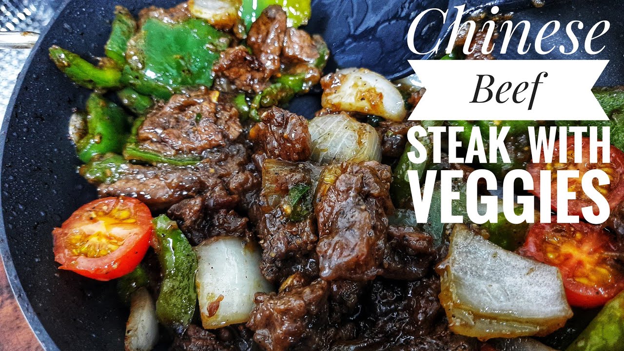 pepper Beef Steak Chinese Style | Beef Stir Fry | Restaurant Style ...