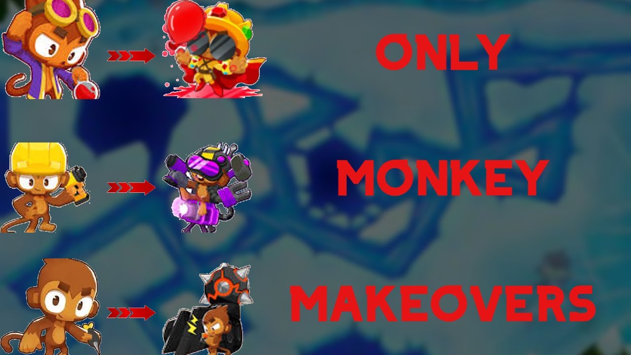 Can you beat CHIMPS with ONLY Monkey Makeovers? BTD6 - YouTube