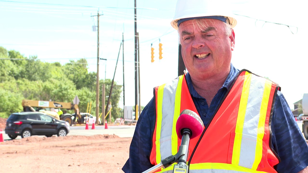 Displaced left turn - YouTube