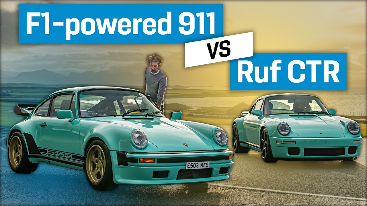 F1-engined 930 & 700bhp Ruf CTR: Driving the WILDEST 911s | Henry ...