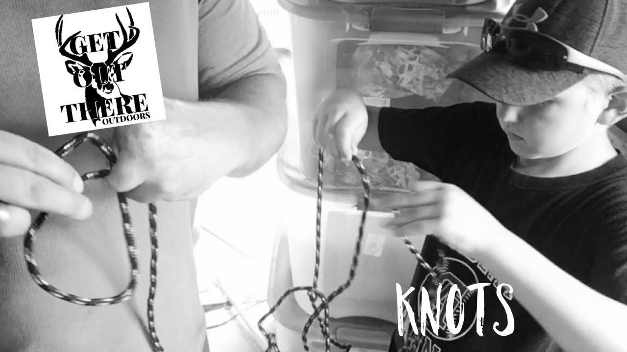 Anglers Loop and Simple Noose Knots with Braxton - YouTube