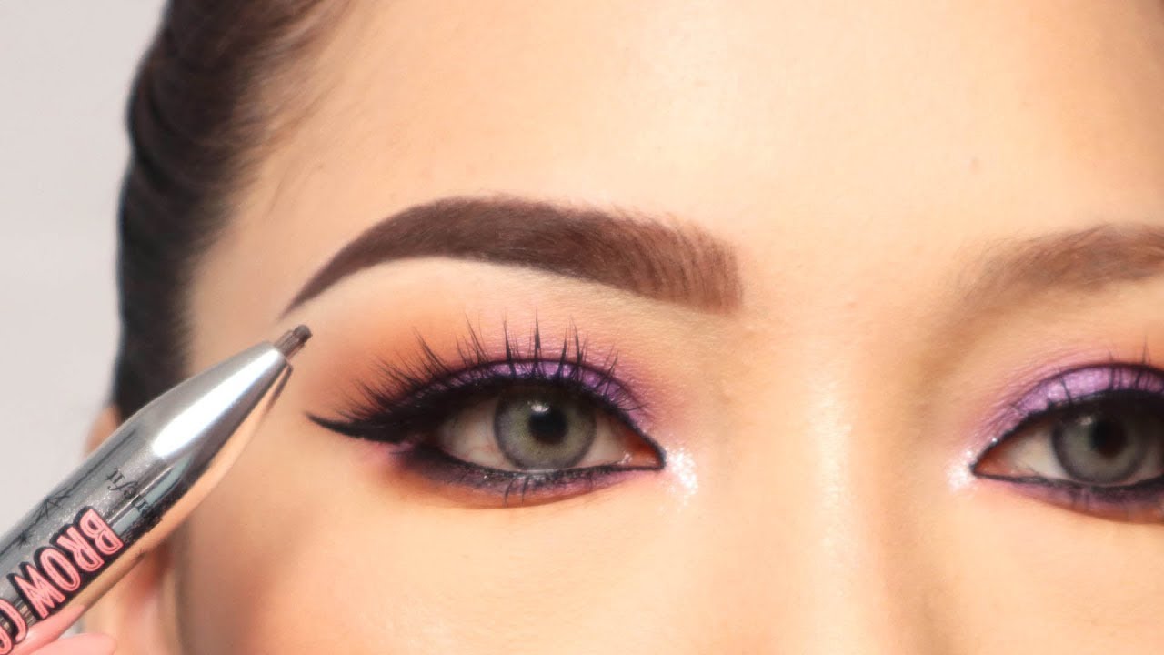 How to SHARP BROWS | A Bag full of Benefit Makeup Giveaway | Makeup ...