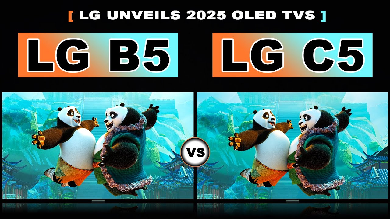 LG B5 VS LG C5 - OLED TV | Higher Brightness & Better Colour - YouTube