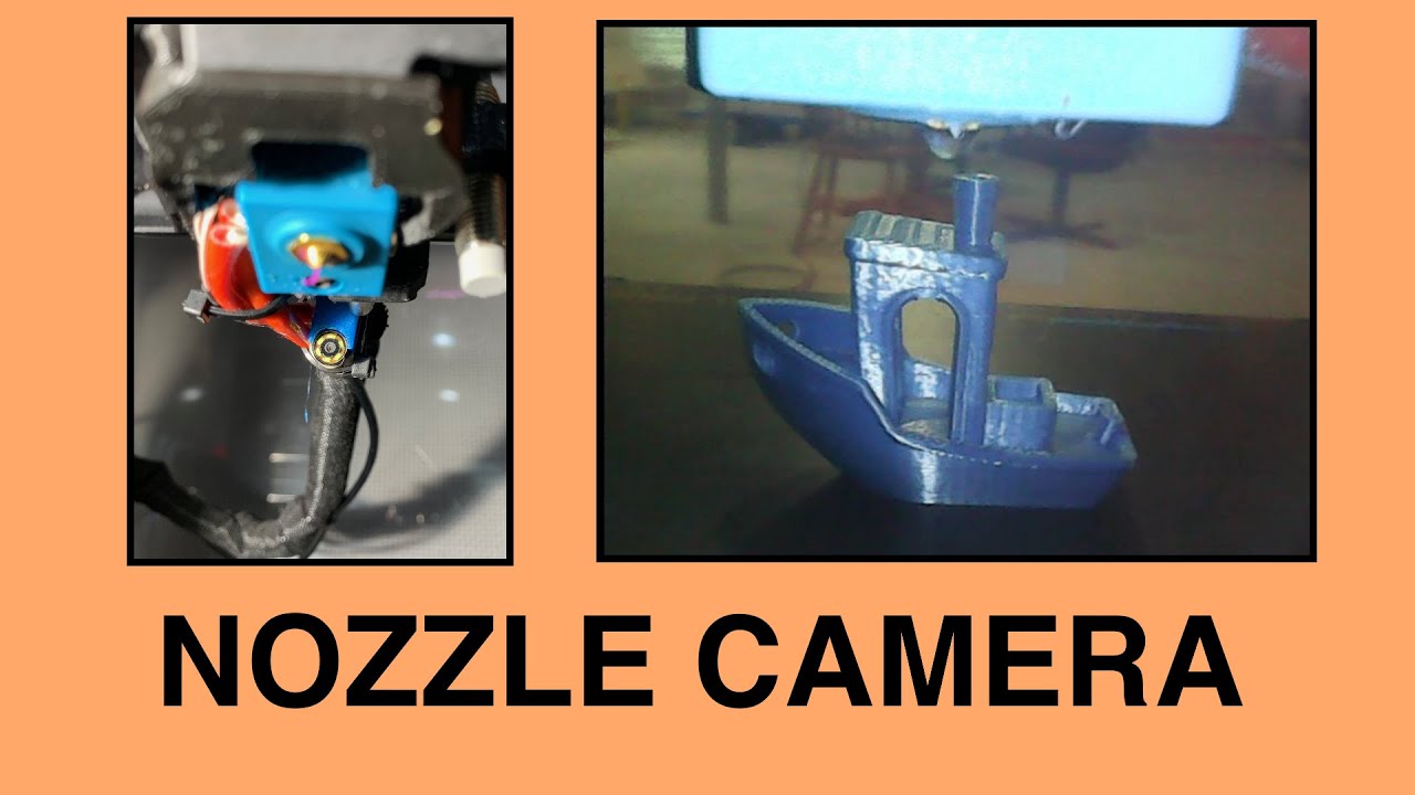 3D Printer NOZZLE CAMERA Build Project - YouTube