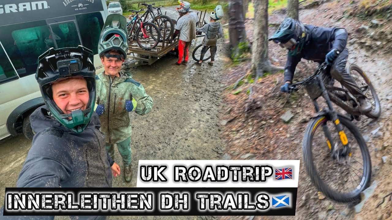 Innerleithen DH Trails in Schottland!🏴󠁧󠁢󠁳󠁣󠁴󠁿 Adrenalin Uplift - UK ...