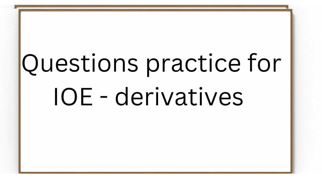 inverse trigonometric functions questions practice (derivative) #ioe # ...