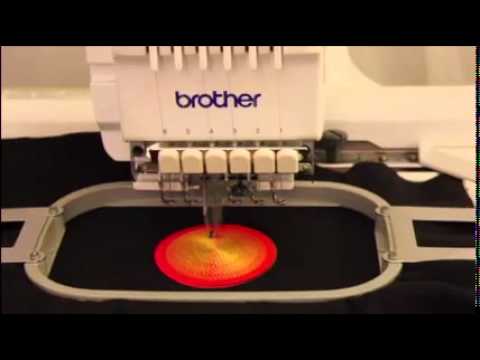 Brother PR600 Embroidery Machine For Sale Manchester UK - YouTube