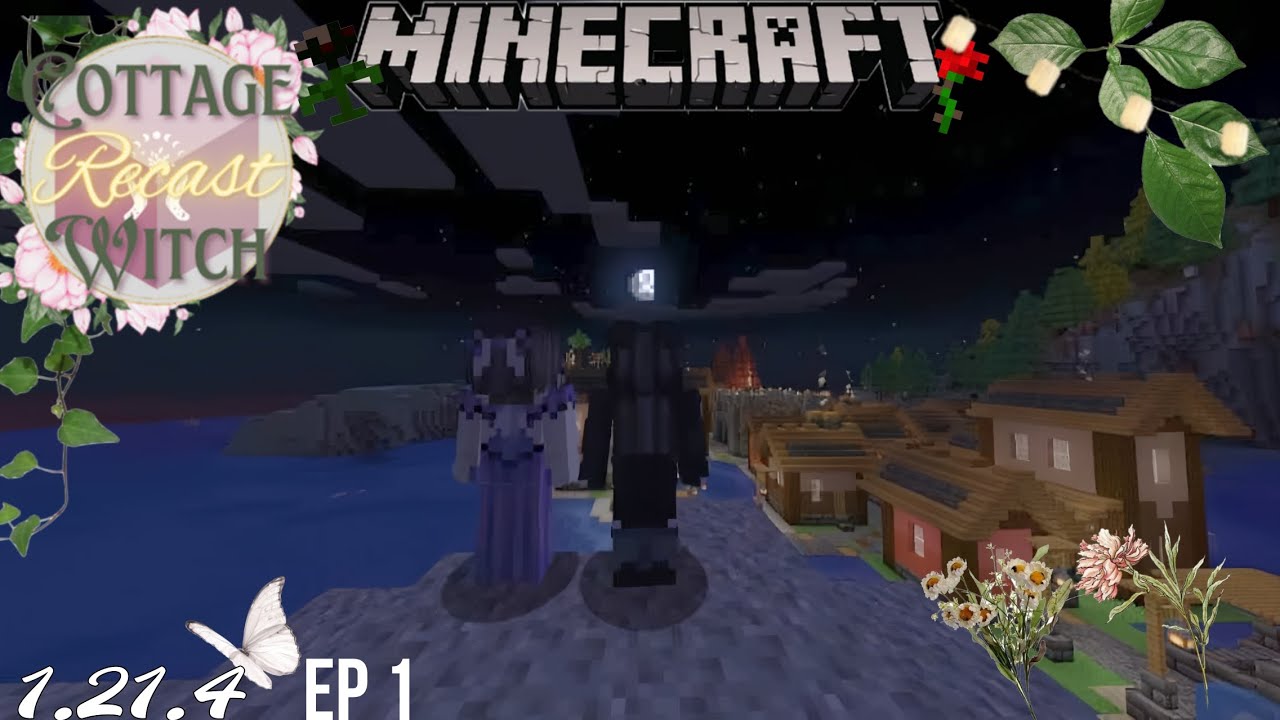 A new, cozy witch adventure 🍄 Minecraft Cottage Witch Recast | Modded ...
