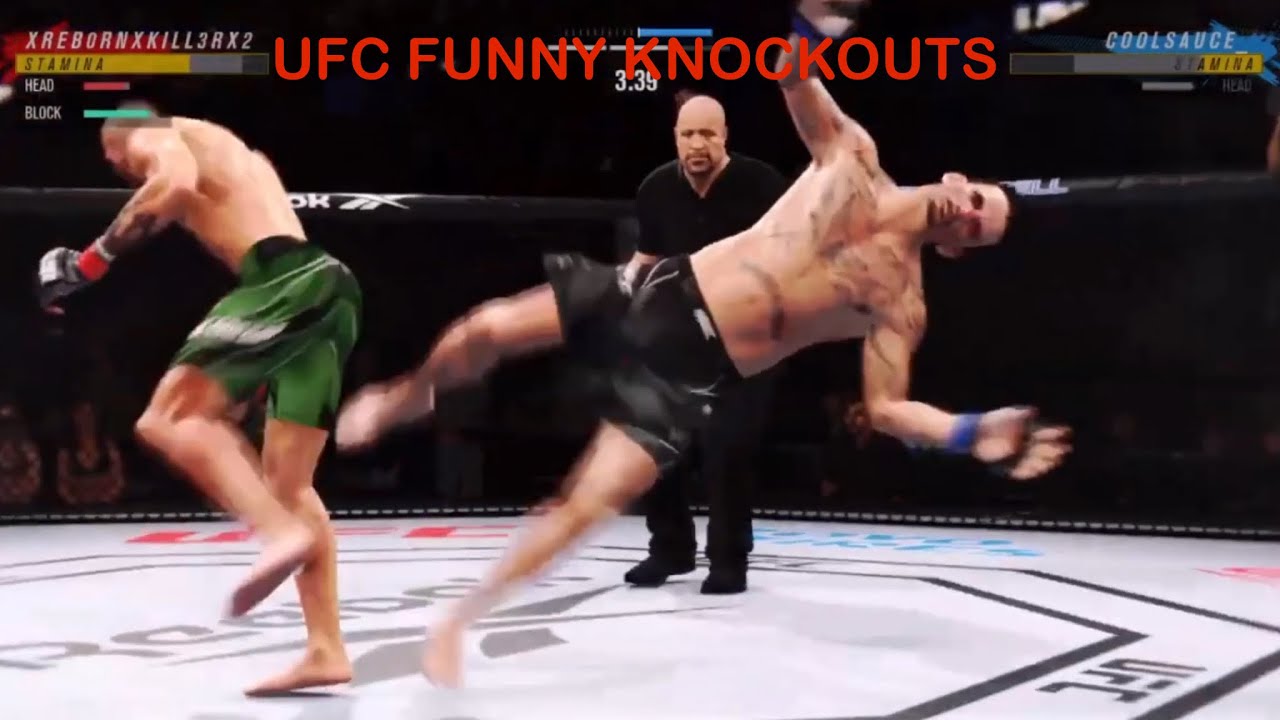 UFC 4 FUNNY KNOCKOUTS - YouTube