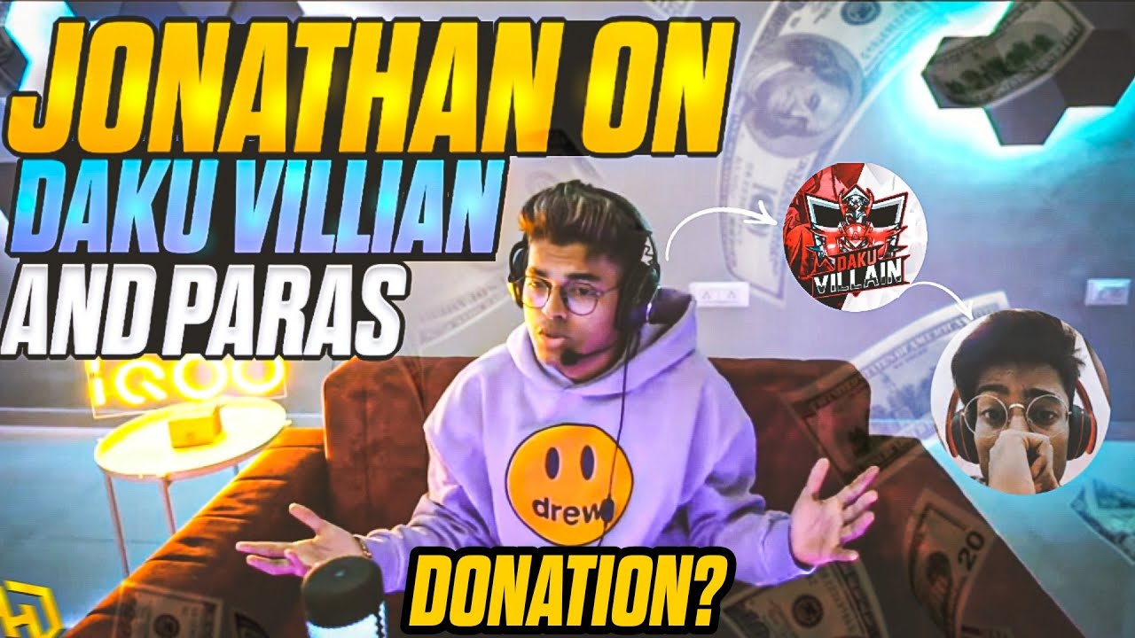 Jonathan Reaction On Paras Official || Jonathan Donation To Paras ...
