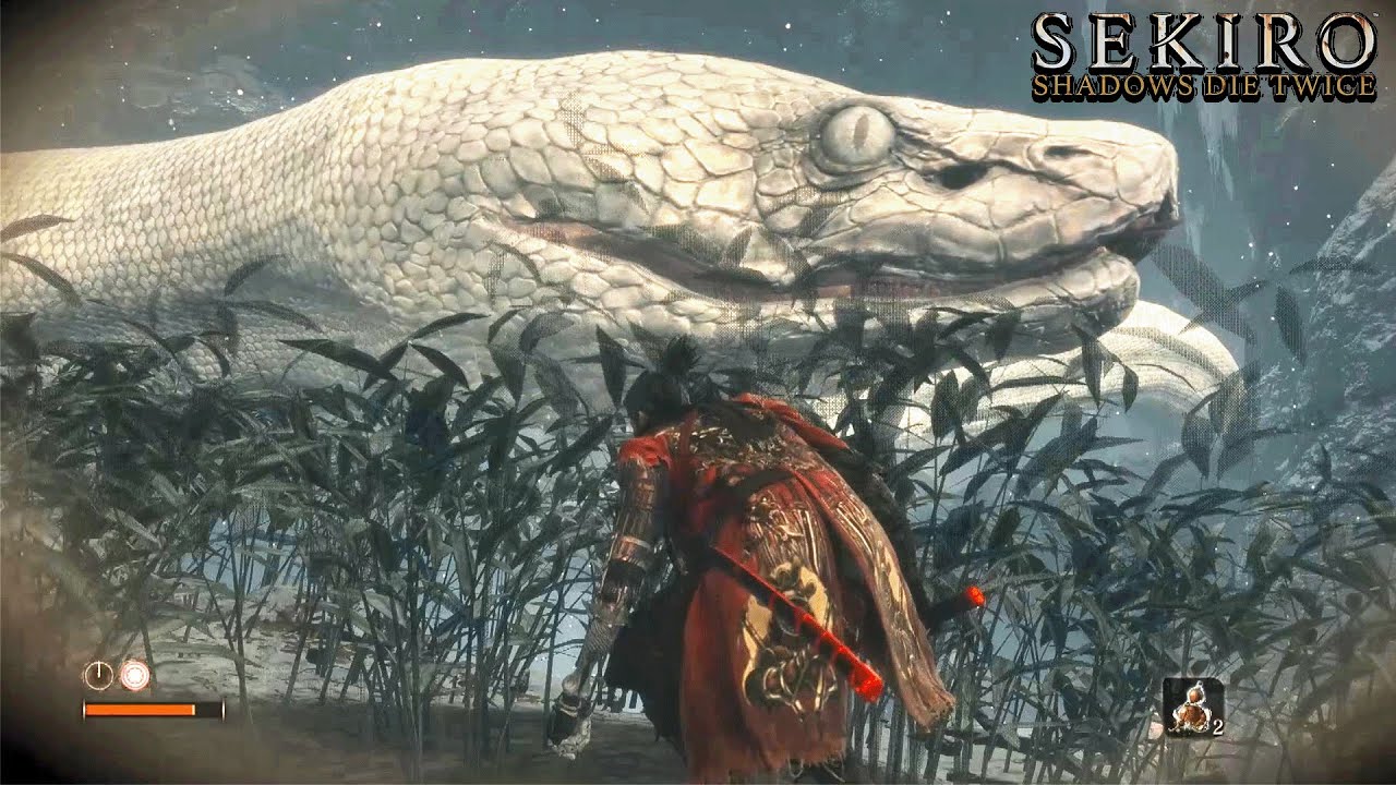 Sekiro Shadows Die Twice - Great Serpent Boss (First Encounter) - YouTube