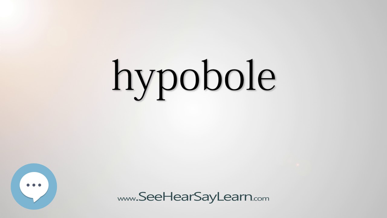 hypobole - Smart & Obscure English Words Defined 👁️🔊🗣🧠 - YouTube