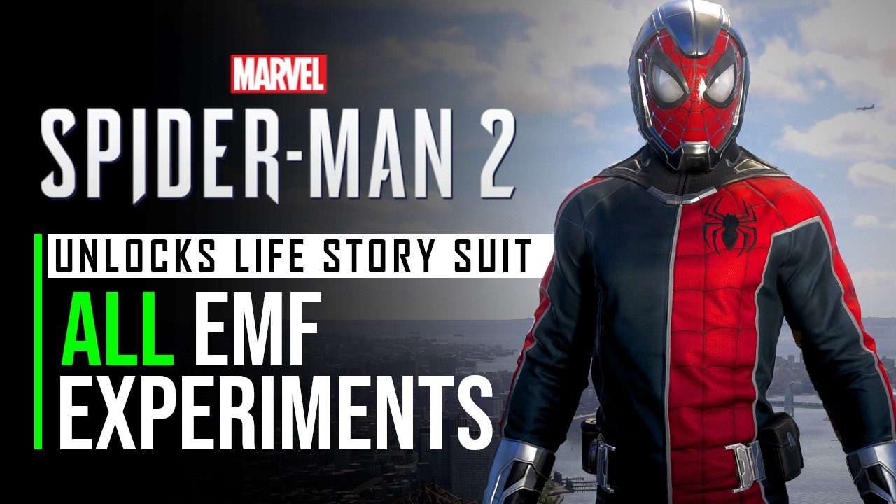 Marvel's Spider-Man 2 | All EMF Experiments - YouTube