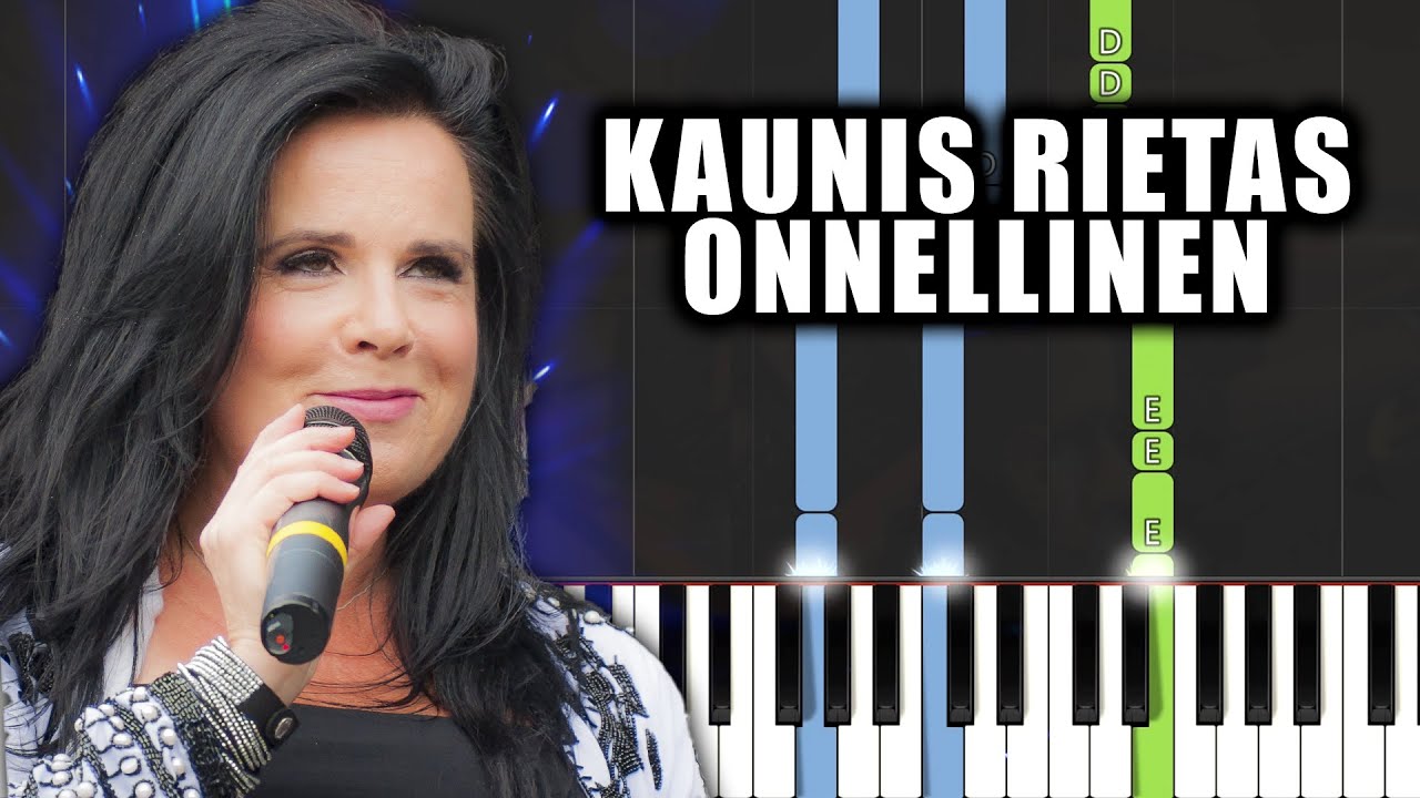 Kaija Koo - Kaunis Rietas Onnellinen (Piano Tutorial) - YouTube