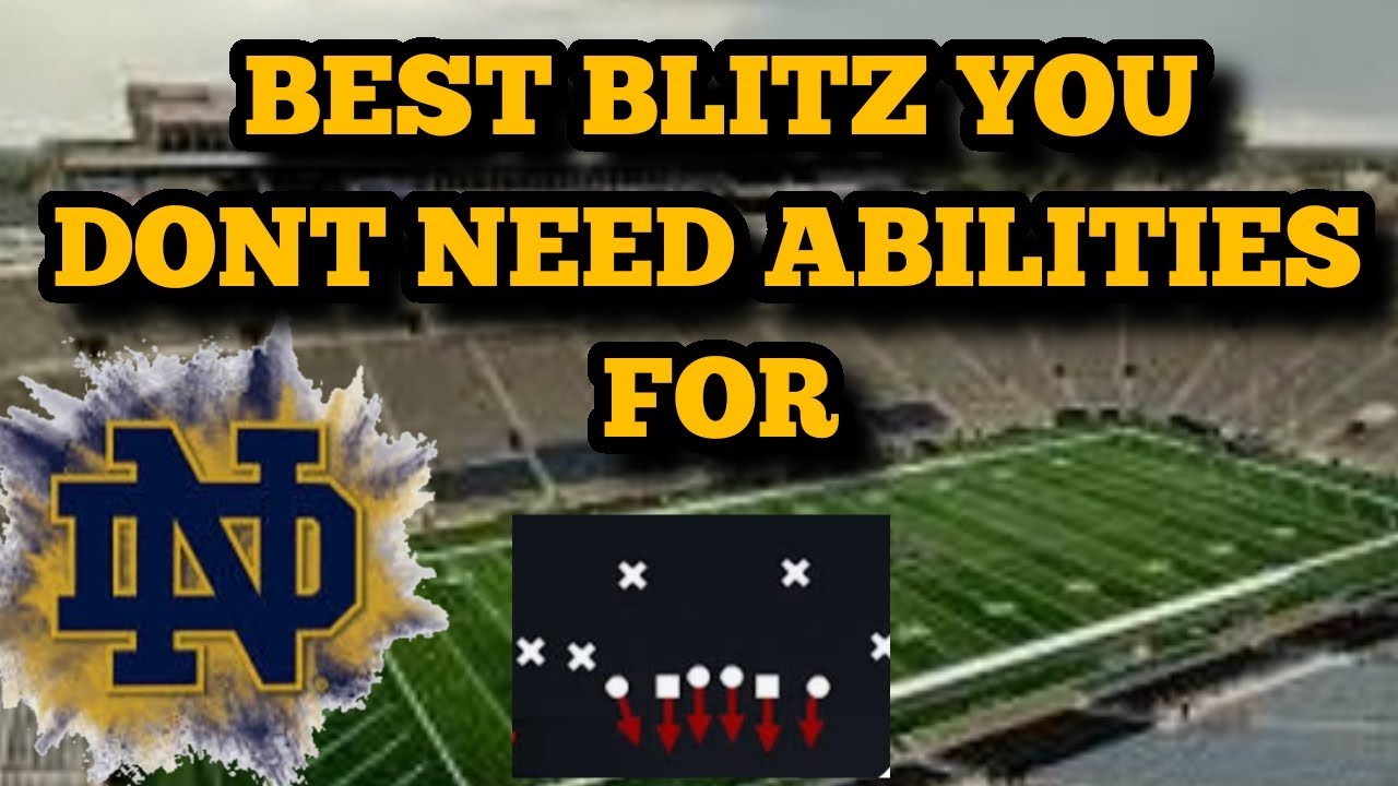 BEST WAY TO RUN THE ABSOLUTE BEST BLITZ IN COLLEGE FOOTBALL 25. PLUS I ...
