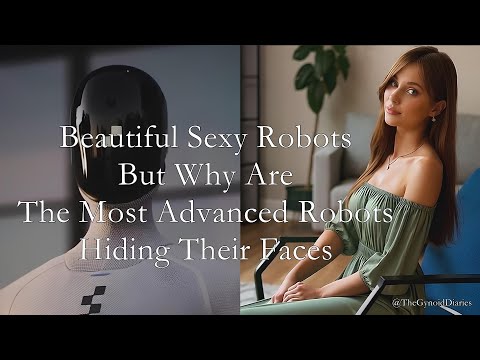 Beautiful Sexy Robots? But Why Are The Most Advanced Robots Hiding Their Faces? #robot #robotics