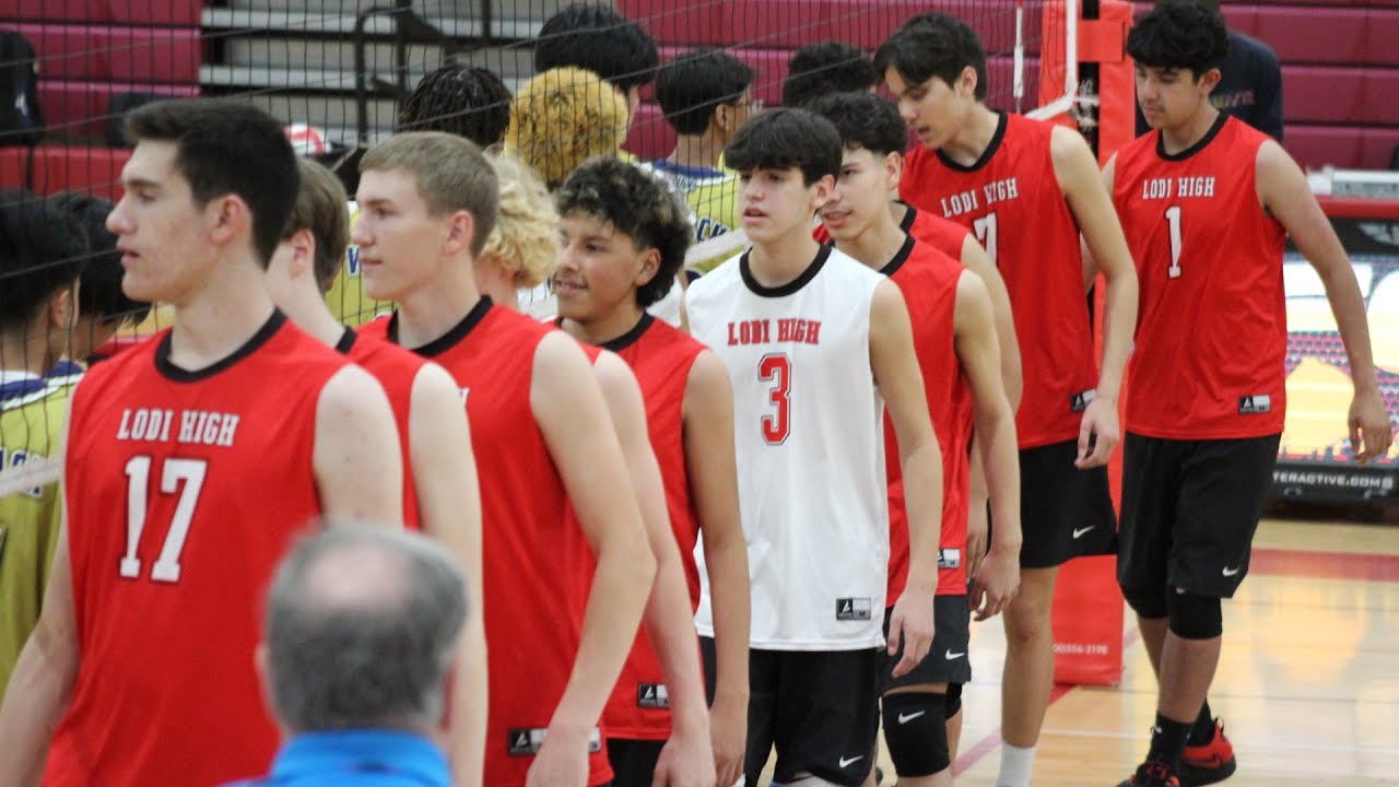 Lodi High JV Men’s Volleyball vs Tracy West Game 2 - YouTube