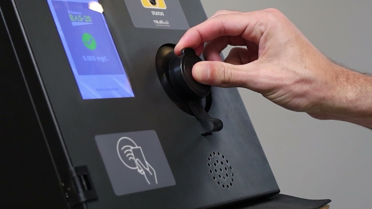 Demonstração de uso do Equipamento BAS-20. Um produto desenvolvido por ...